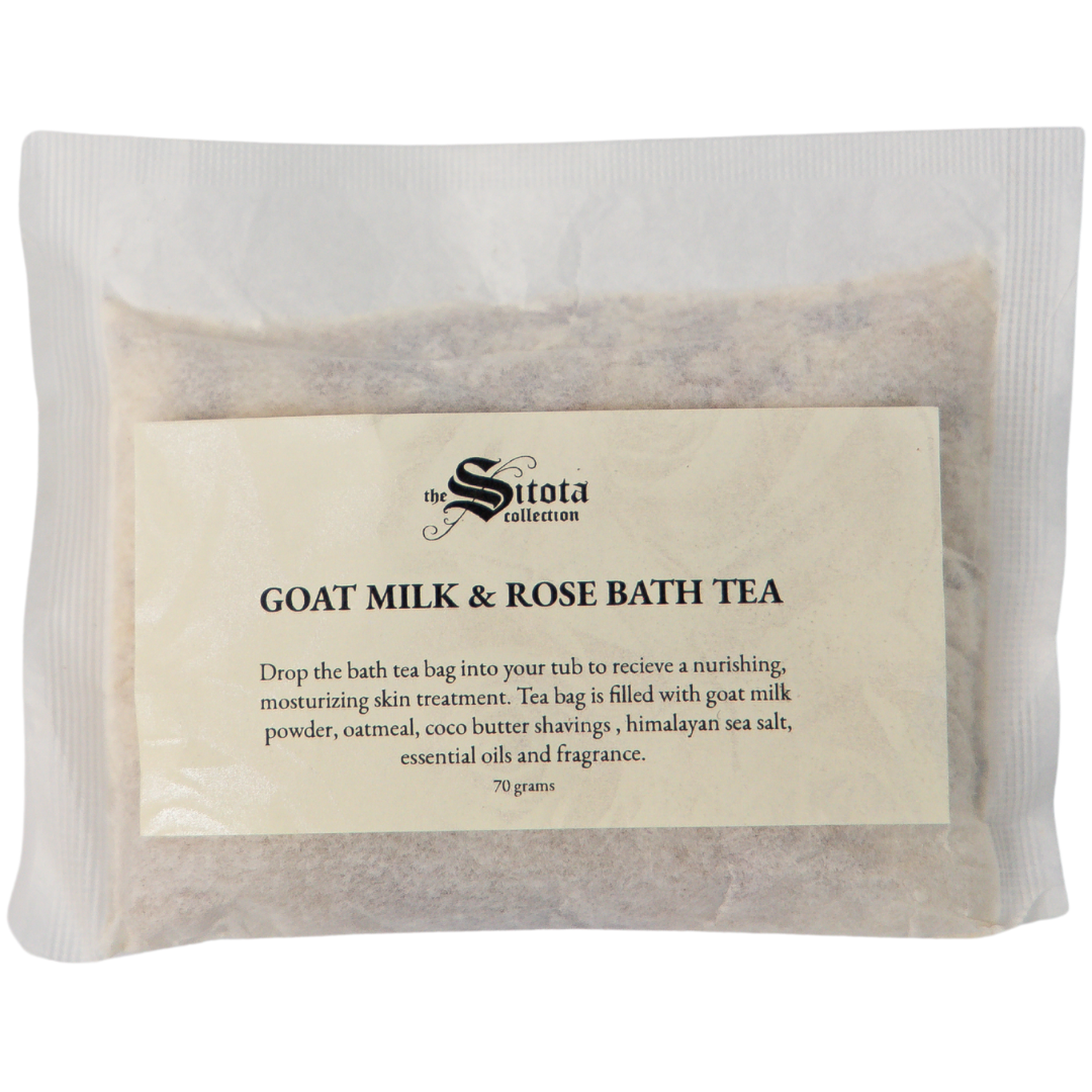 Goat Milk & Rose Bath Tea Bag – THE COLLECTIVE - HOUT BAY