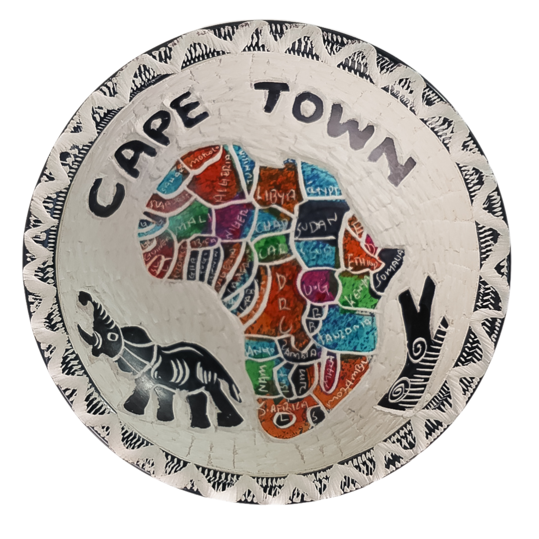 Bowl African Map-Various Designs – THE COLLECTIVE - HOUT BAY